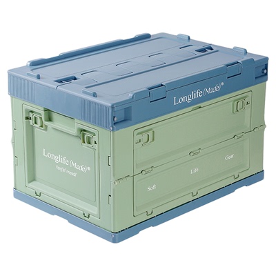 longlife工业风折叠收纳箱家用车载工具收纳箱户外露营杂物储物箱
