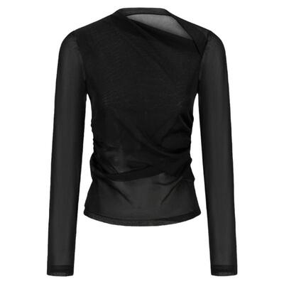 MESUX米岫新品【日本进口面料】长袖弹力打底衫女MMSUD510
