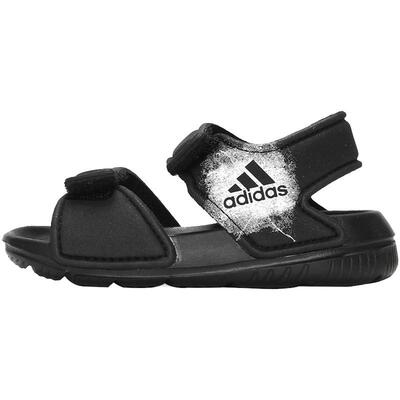 阿迪达斯男女婴童儿童鱼嘴凉鞋