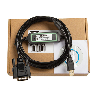兼容美国GE 90-70/90-30/RX3i系列PLC编程电缆下载线IC690USB901