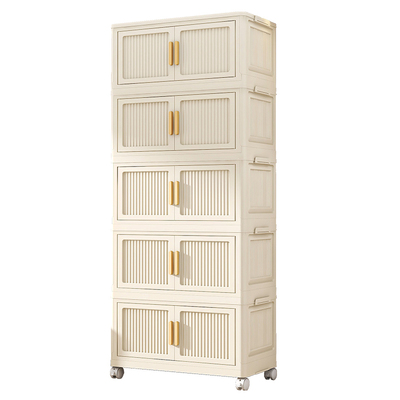 杂物免安装折叠多功能卧室收纳柜