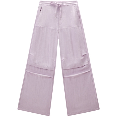 太平鸟夏季新款阔腿垂感休闲裤女