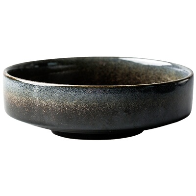 日式复古风磨砂餐厅沙拉碗