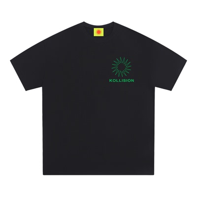 KOLLISION BASIC LOGO COLLECTION 基础图形系列短袖T恤（黑）