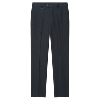 男士中直筒西裤百斯盾