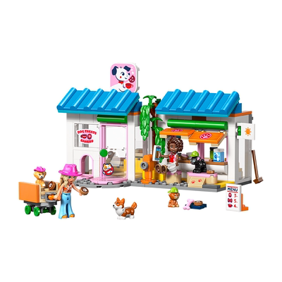乐高42677可爱狗狗零食店积木