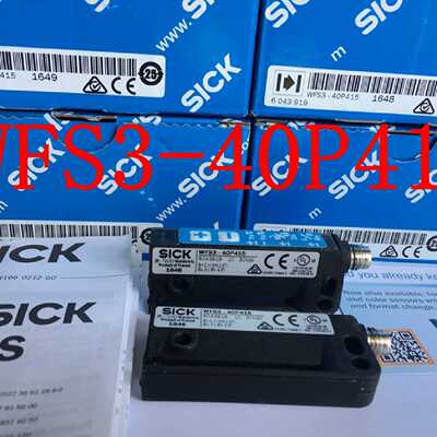 议价全新原装德国西克SICK槽型传感器WFS3-40P415 货号6043919