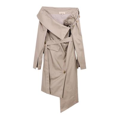 CISSONNE赛颂棉质OL连衣裙