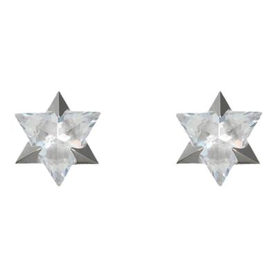 耳夹耳钉锆石925原创设计