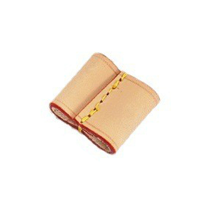 适用于水桶包束口抽绳锁扣配件替换植鞣革包包牛皮缩口绳滑块单买