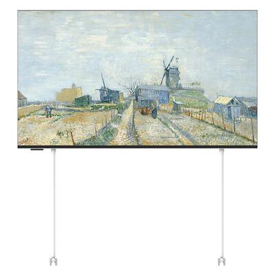 创维随心屏F1 Pro 55英寸4K壁纸超薄无缝贴墙 可移动电视艺术壁画