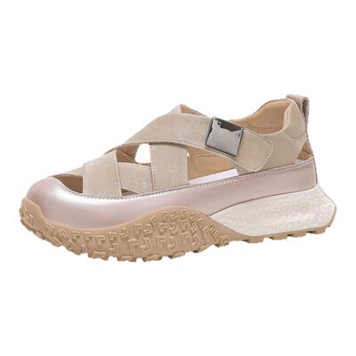 星期六休闲厚底增高沙滩凉鞋