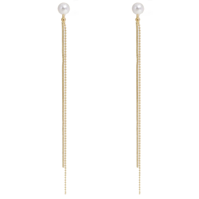 蚊香盘耳夹长款气质优雅仙气