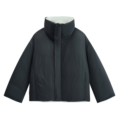 OUTCiRCS纸感大翻领羽绒服