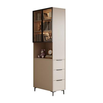 沙发侧柜带腿书架可定制