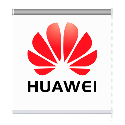 定制工程商业广告logo图案卷帘