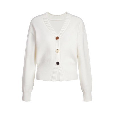 FIVEPLUS单排扣针织衫