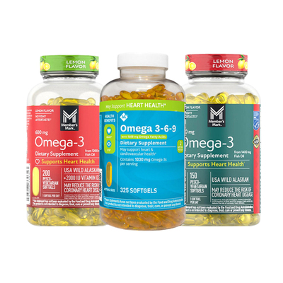 美国深海鱼油胶囊Member'sMark