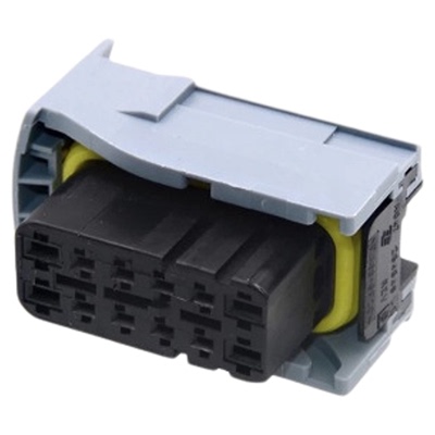 1-284844-0/284848-2防水接插件插头12孔公母连接器线束插头