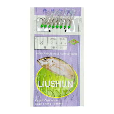 六顺鱼皮虾皮串钩羊毛钩虾皮串钩