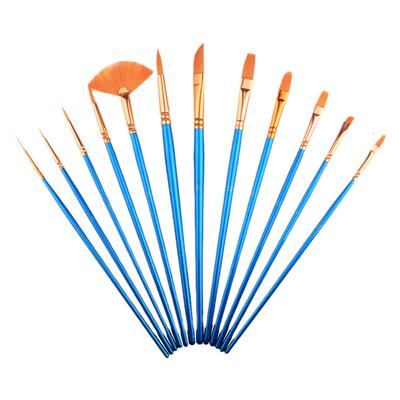 丙烯手绘12支套装水彩画笔