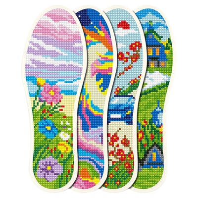 十字绣鞋垫本命年龙年新款新款