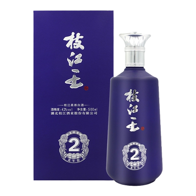 枝江王真年份252/42度1瓶500ml