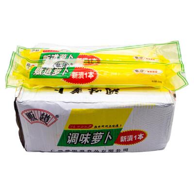 日式料理寿司萝卜贩道日式调味萝卜新渍一本超大条 大根500克