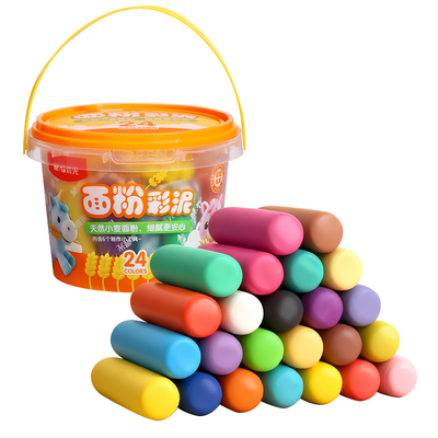 晨光儿童面粉彩泥橡皮泥幼儿园