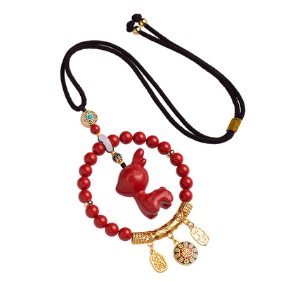 福一方汽车挂件朱砂车挂