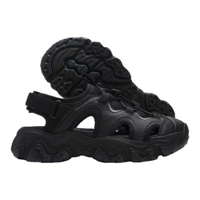 Fila斐乐猫爪5代黑武士沙滩凉鞋