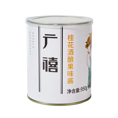 广禧优品桂花酒酿950g糯米酿醪糟果酱热饮甜米酿奶茶店专用原材料