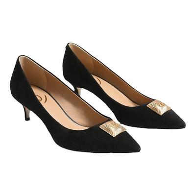 SAMEDELMAN黑色细跟尖头高跟鞋