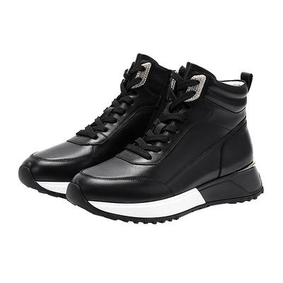 哈森高帮鞋/马丁靴厚底