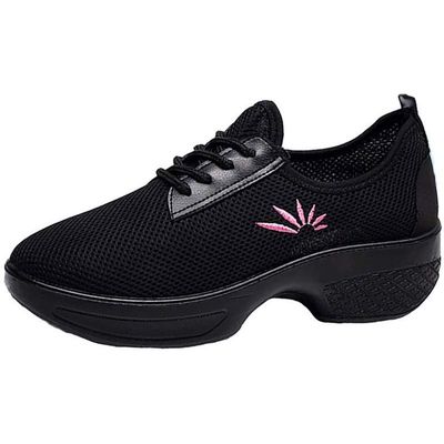 新款广场舞蹈软底加绒女鞋