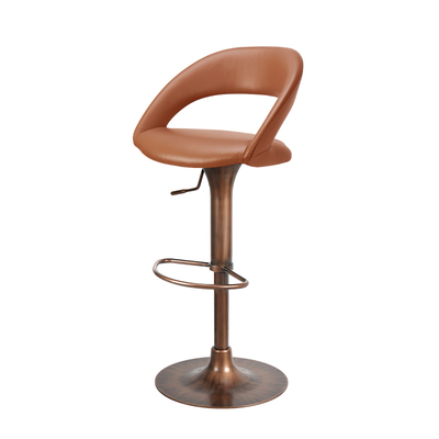 吧台椅子高脚凳头层牛票