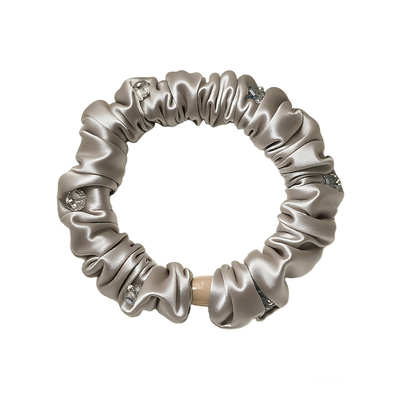 缎面丸子头发圈女高级感小肠头绳不勒发无扎痕皮筋高弹力发绳头饰