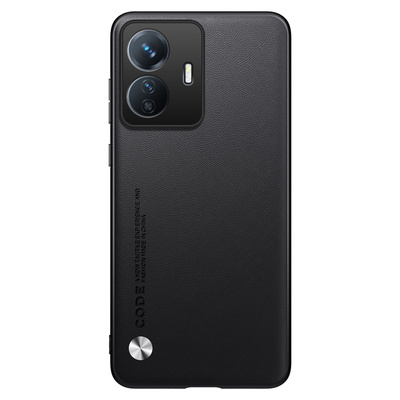 适用vivoY77-创达素皮手机壳