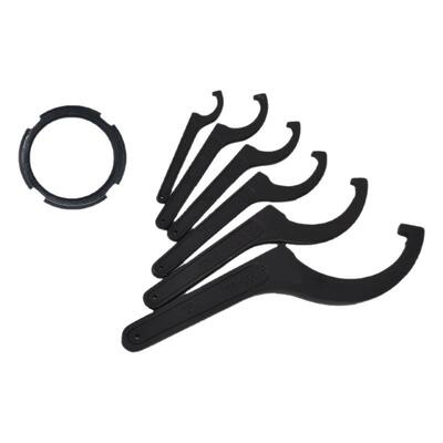 月牙扳手钩形半圆勾头构型圆螺母水表盖油缸坚韧拆卸调节侧面方头