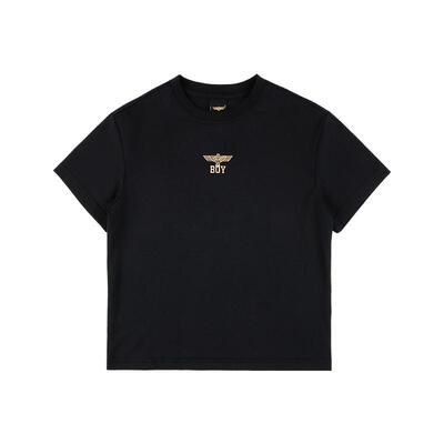 BOY 童装26春夏新品短袖T恤男女童款潮牌印花上衣