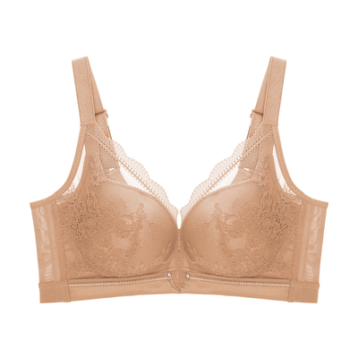 贵夫人性感无钢圈桑蚕丝聚拢内衣