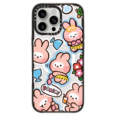 LINE FRIENDS minini x CASETiFY 联名 快乐派对conini 适用于iPhone16ProMax/16Pro/15ProMax/14手机壳