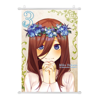 五等分的新娘 The Quintessential Quintuplets 周边海报卧室挂画