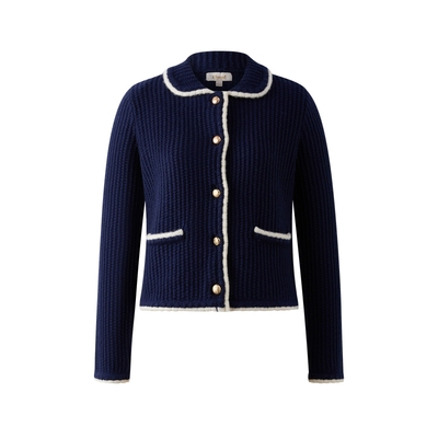 ELAND毛针织衫开衫翻领