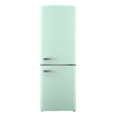 金松复古小型冰箱双门家用