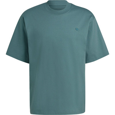 阿迪达斯男女情侣T恤三叶草