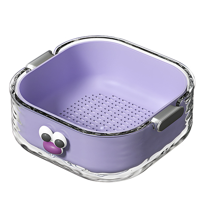 食品级高颜值沥水篮洗菜盆水果碗