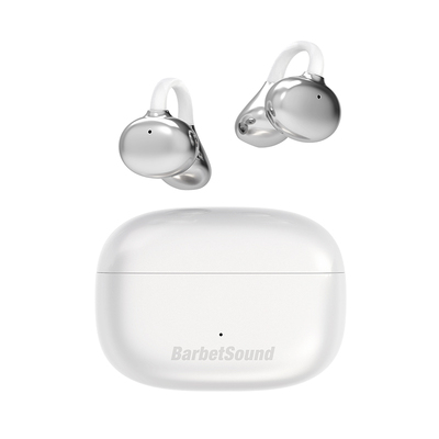 BarbetSound C50新款耳夹式气骨传导运动跑步AI通话降噪蓝牙耳机