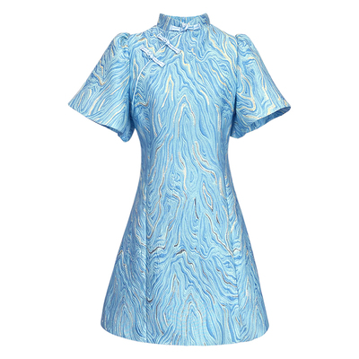 戚薇同款旗袍改良年轻款少女