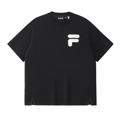 FILA FUSION斐乐官方情侣短袖女2026夏季新款休闲百搭纯棉凉感T恤